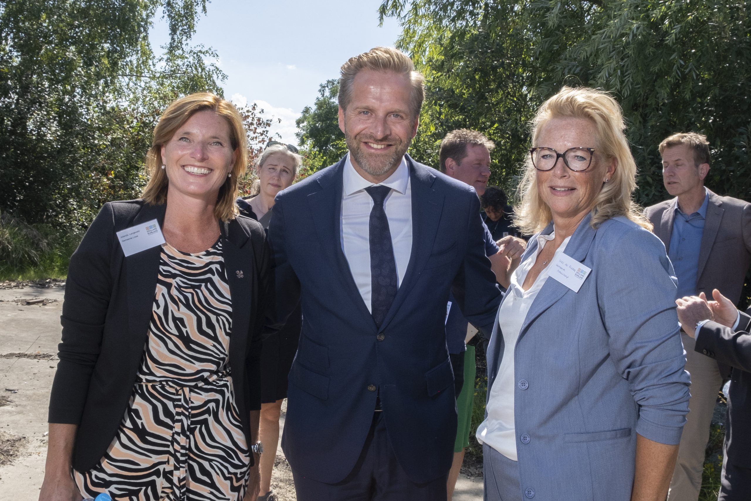 Minister brengt bezoek aan regio - Regio Holland Rijnland